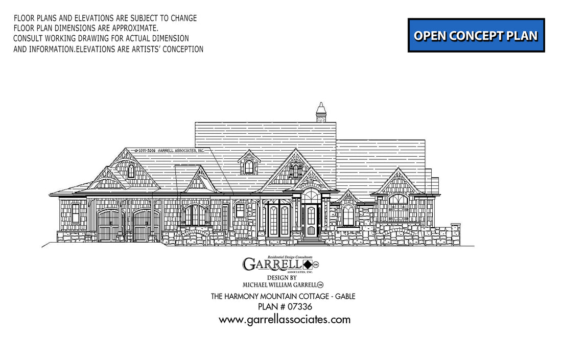 The Harmony Mountain Cottage - Gable – garrellassociates